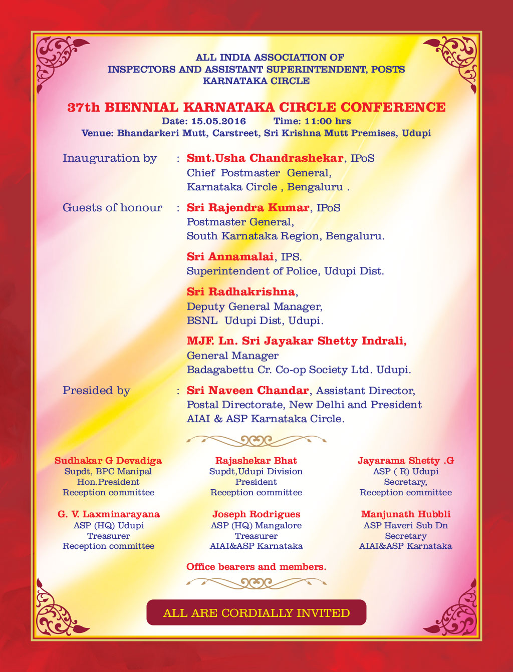 Conference Invitation Wording