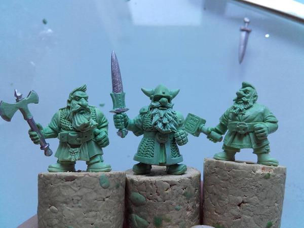 Wargame News and Terrain: Effin Cool Miniatures: Upcoming Fantasy Dwarf ...