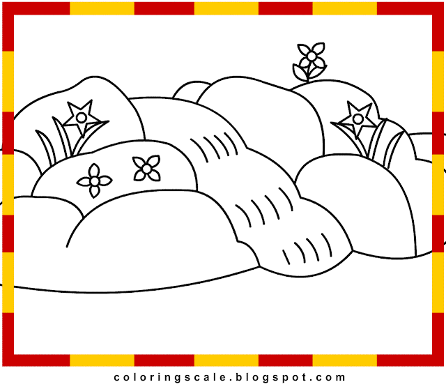 Coloring Pages Printable for kids: Brook coloring pages