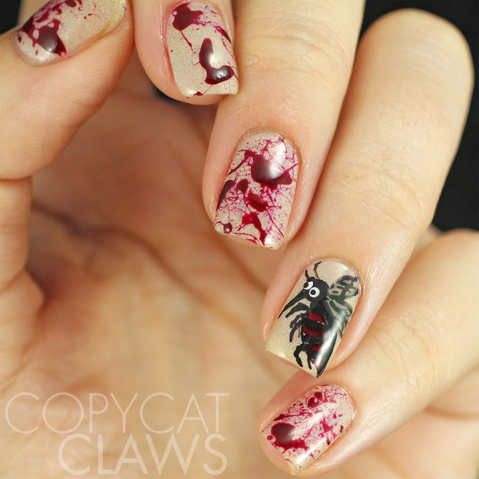 Copycat Claws: 40 Great Nail Art Ideas - Insects