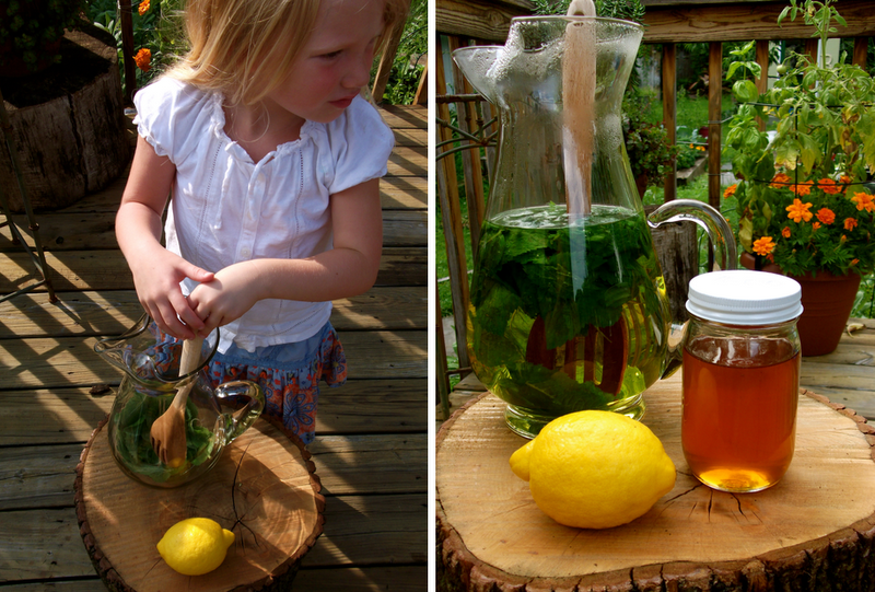 recipe | fresh mint tea - A Daily Something