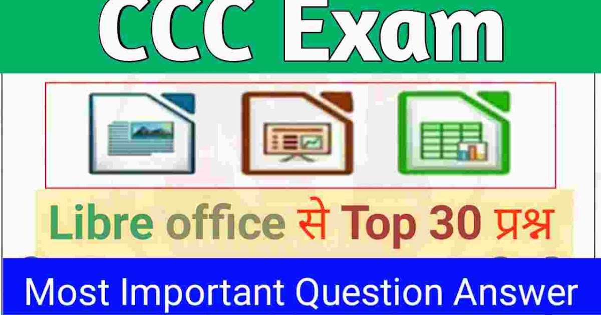 30 Most Important Libreoffice Question answer - sabdss