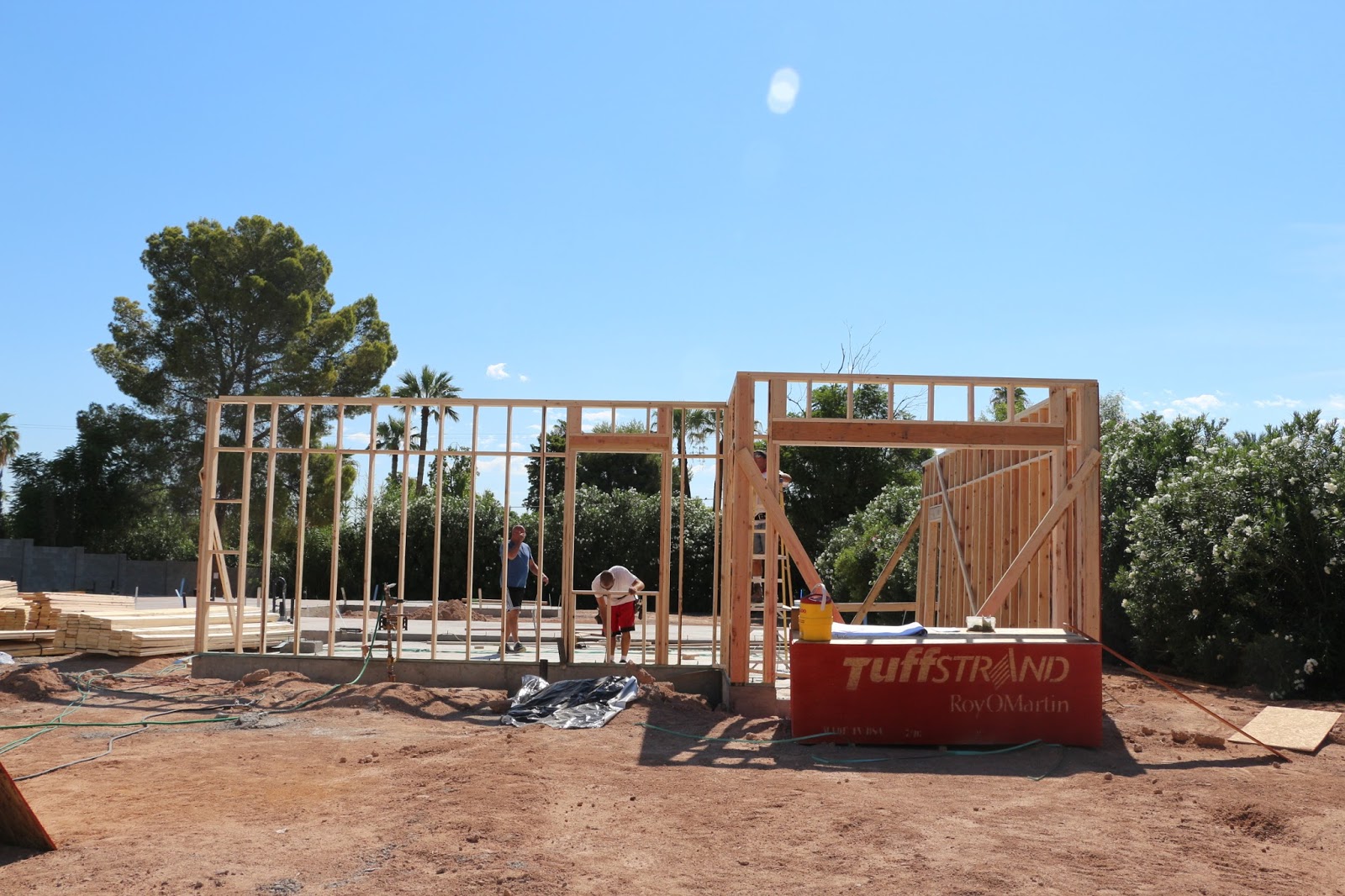 Dusty Coyote: Framing Monday-Friday