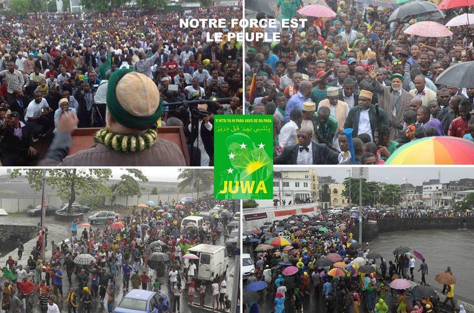 Communiqué du parti JUWA : «Le glas sonne pour le Colonel Azali ...