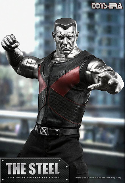toyhaven: Preview pics of Toys Era 1/6th scale The Steel aka Colossus ...