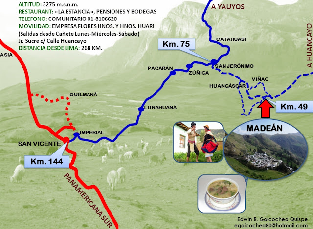 MADEÁN - YAUYOS: APROVECHE SU TIEMPO Y VISITE MADEÁN, "PEDACITO DEL ...