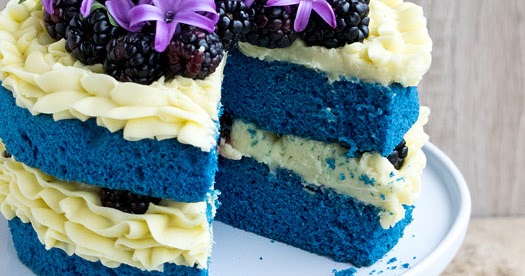 Mega Plus Blog: Reţetă de tort Blue Velvet