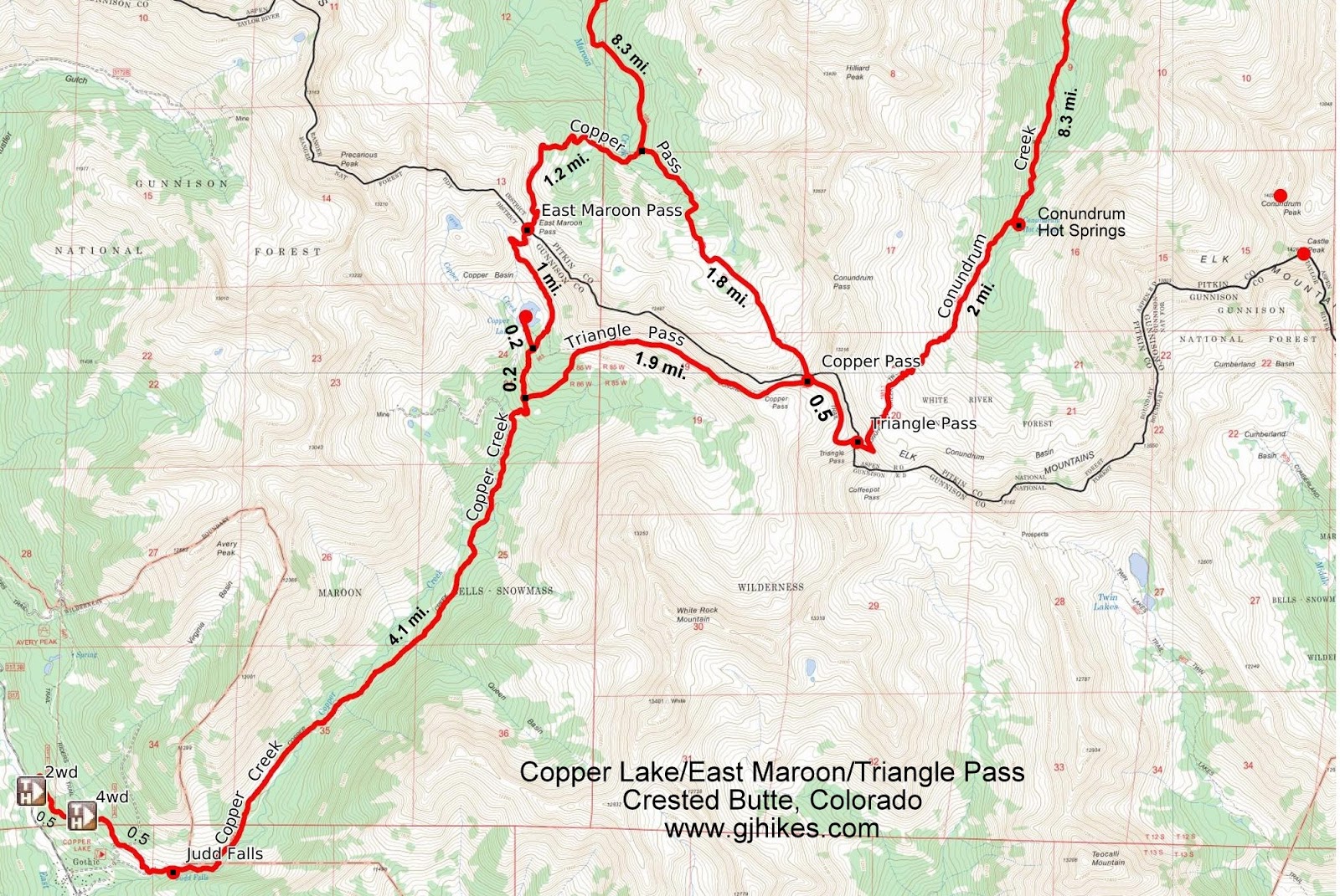 gjhikes.com: Copper Lake