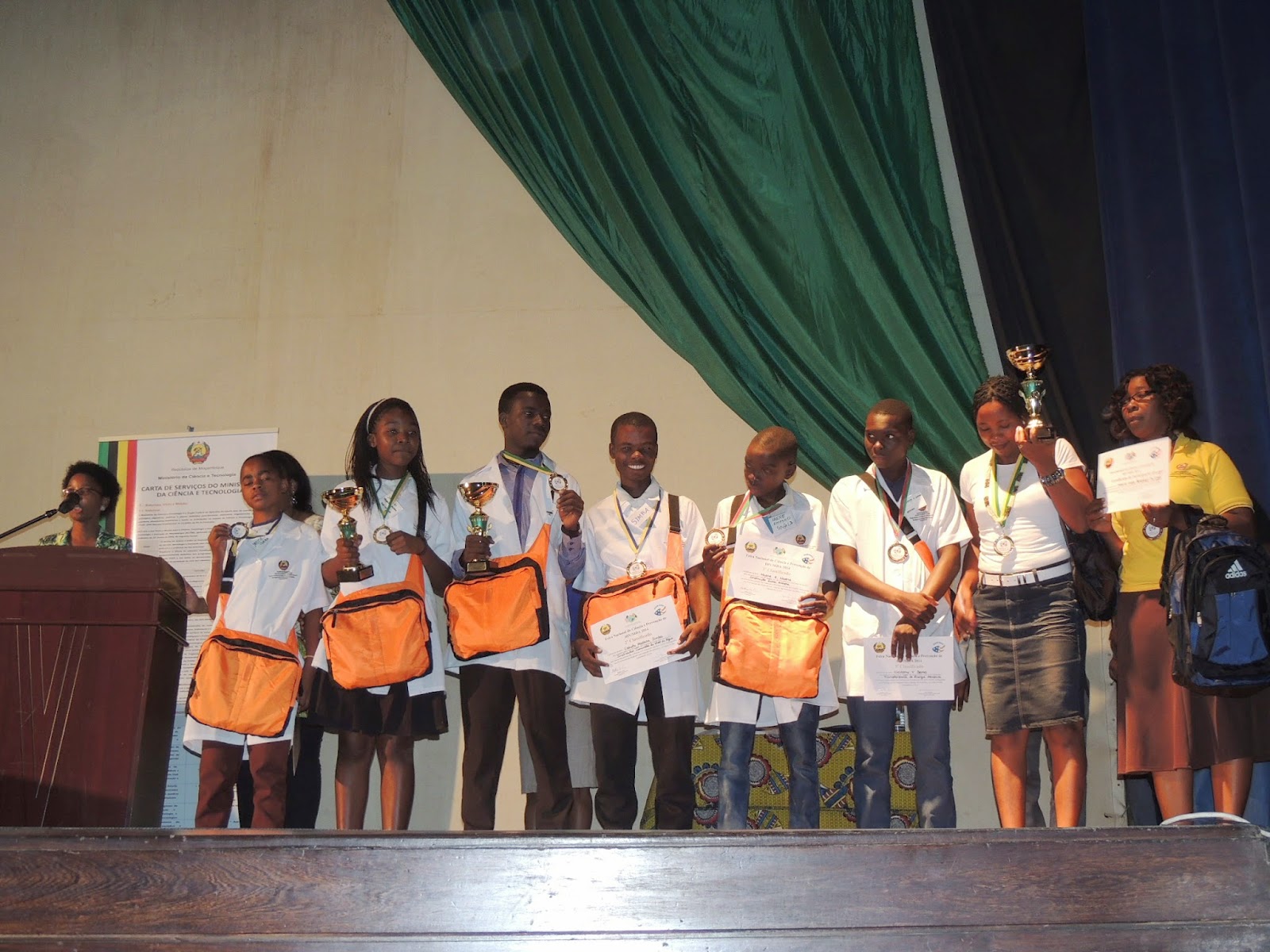 Sienna's Peace Corps experience in Mozambique: National Science Fair