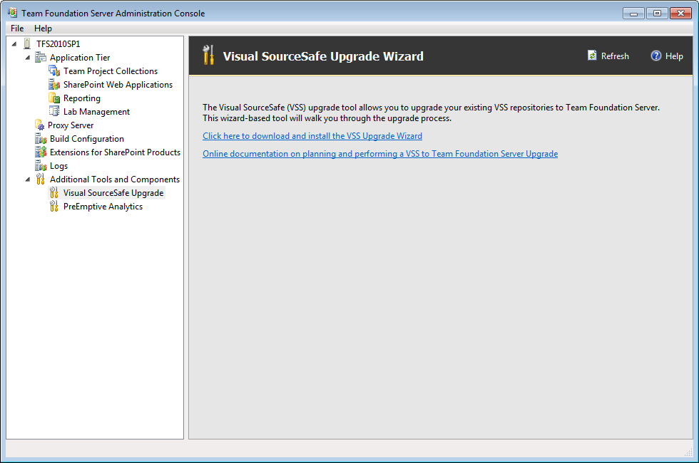 Living and breathing the world of Microsoft: Visual SourceSafe Upgrade ...