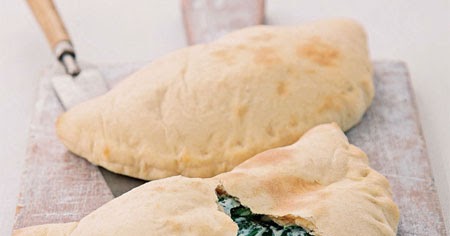 cheese and spinach calzones recipe -Taste USA