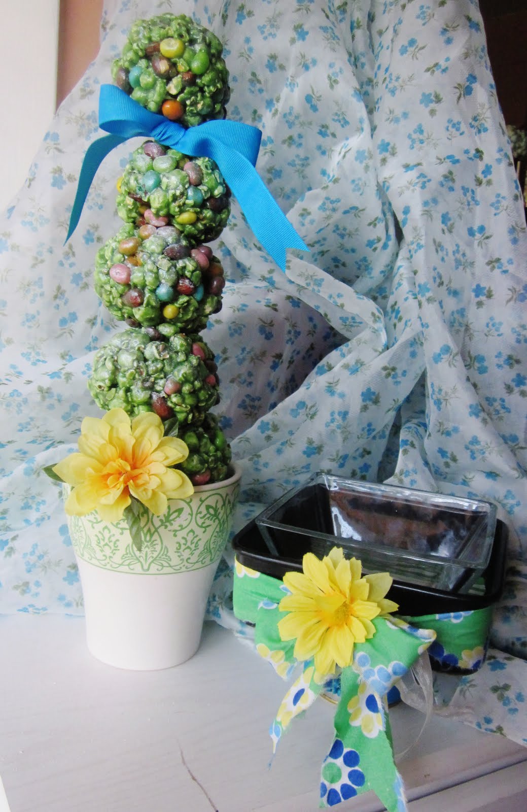 Chef Tess Bakeresse: Recycled Cake Pans, Tiered Party Trays and ...