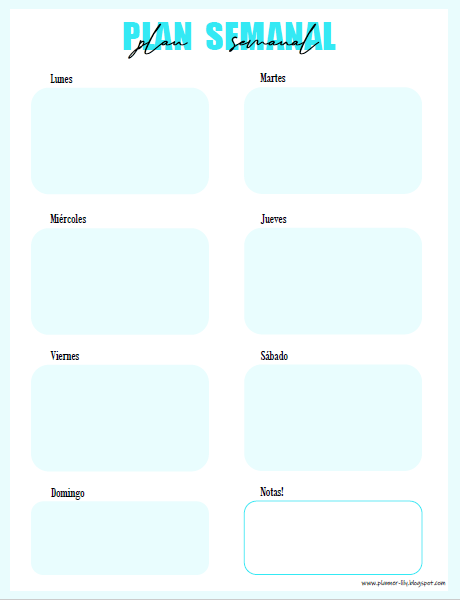 Planner Semanal