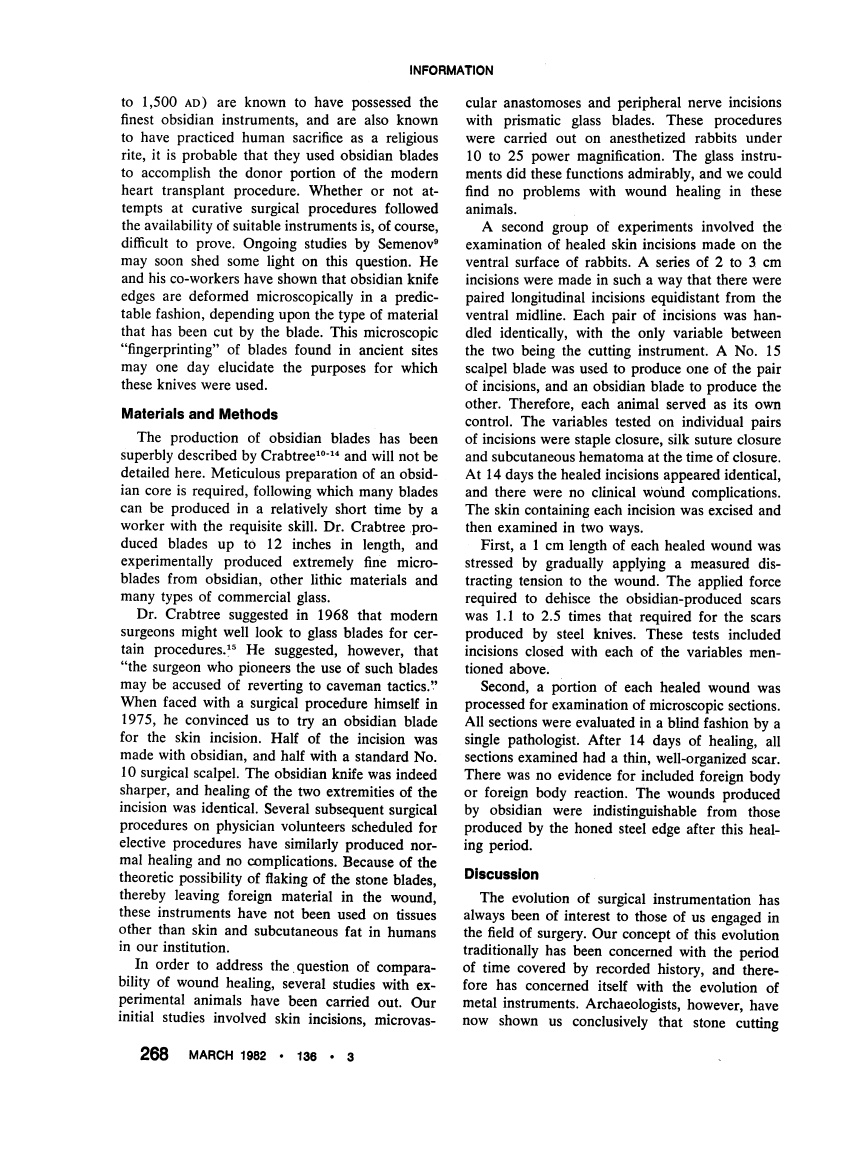 FLINTKNAPPING HALL OF FAME: DON CRABTREE, HALL OF FAME FLINTKNAPPER # 3