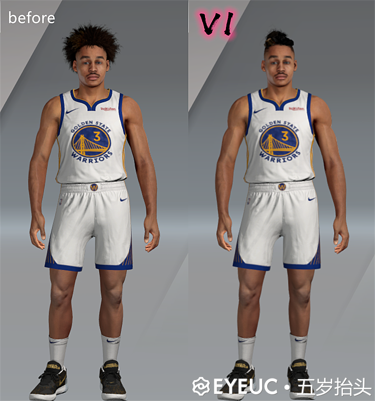 Jordan Pool Face, Hair And Body Model By 五岁,EliTE [FOR 2K20]