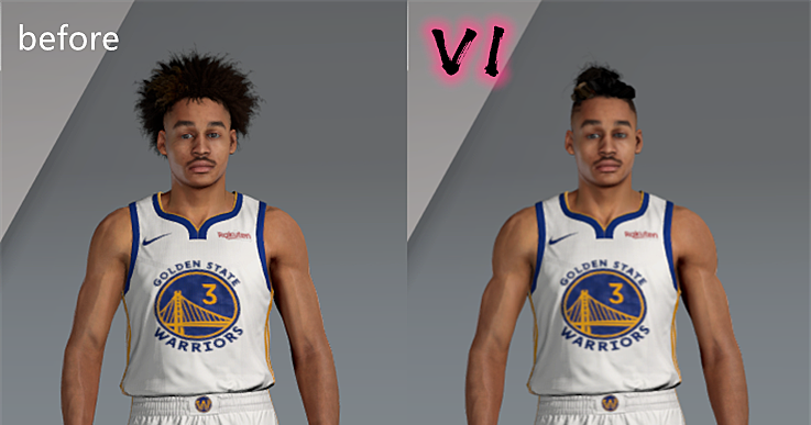 Jordan Pool Face, Hair And Body Model By 五岁,EliTE [FOR 2K20]