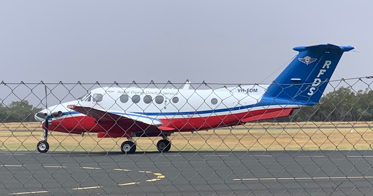 Central Queensland Plane Spotting: First Photo in CQ of Re-Painted RFDS ...