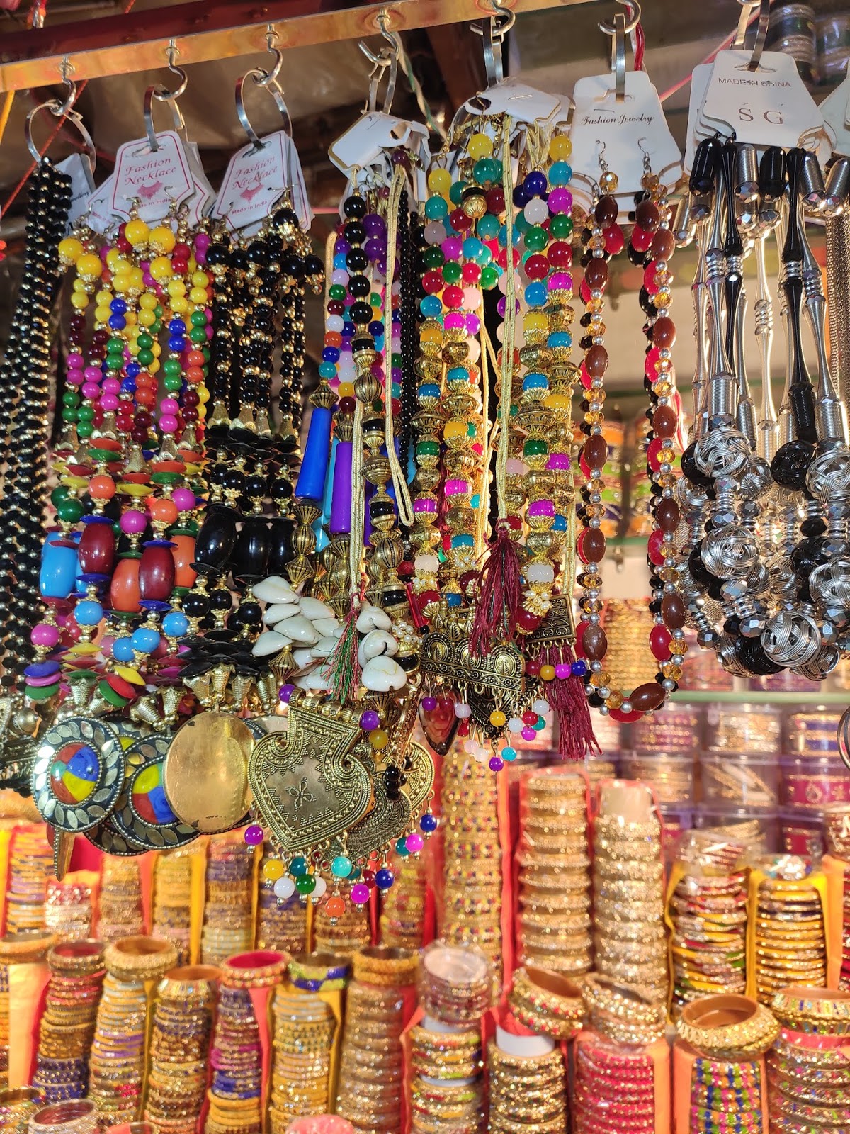Shirdi street shopping jewellery