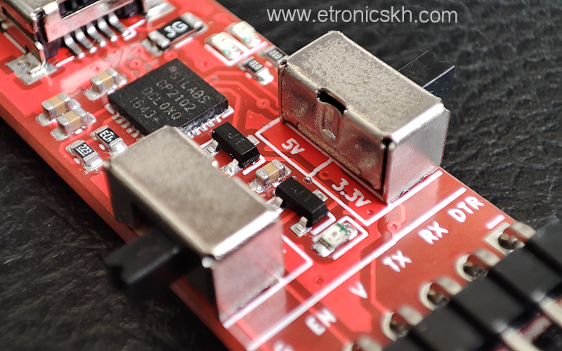 Usb Programmer សម្រាប់ Esp និង Arduino Etronicskh