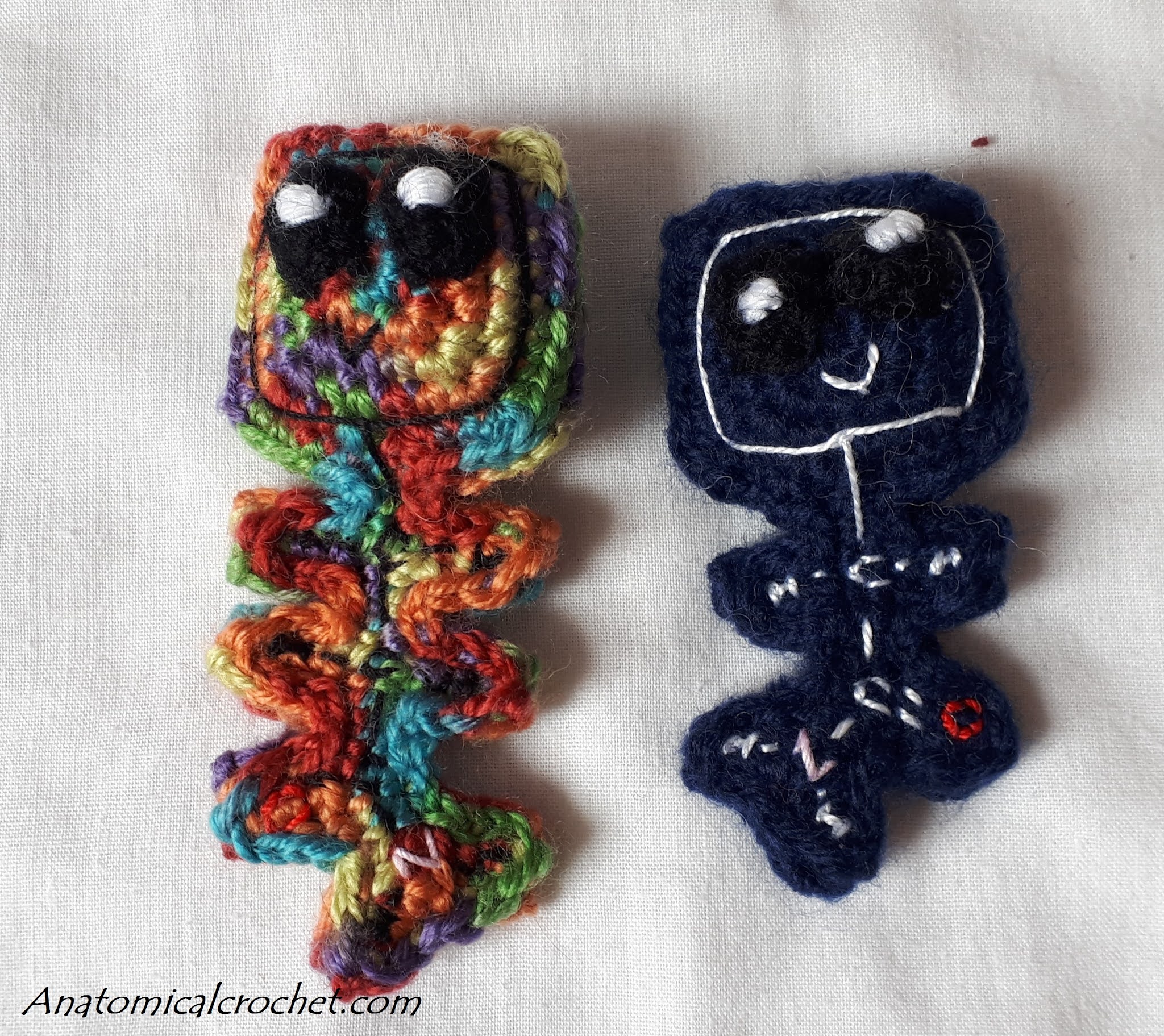 Adventures into Anatomical Crochet: Amino acids side chains