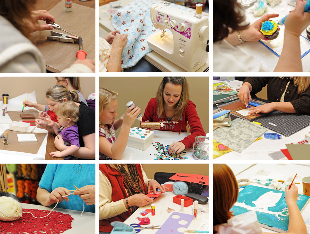 Ben Franklin Crafts And Frame Shop Arts And Crafts Classes For April
