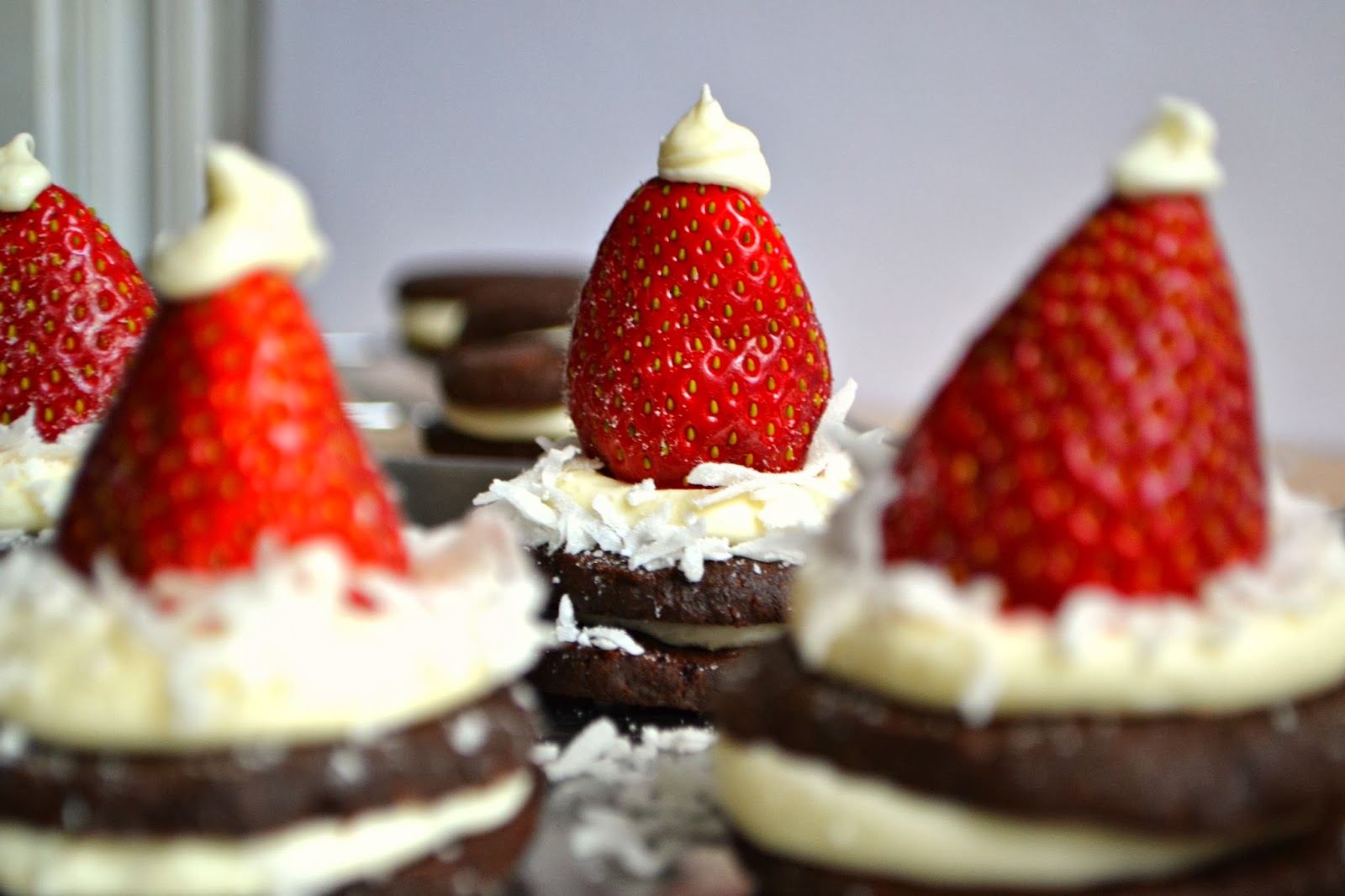 Homemade Oreos Recipe and Santa Hats | In Katrina's Kitchen