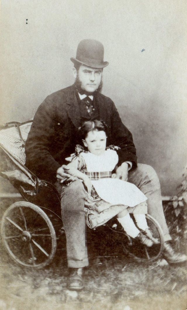 Victorian Fatherhood: Lovely Photos of Fathers With Their Children in ...
