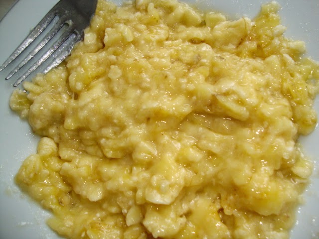 Sítio da Cris: Banana amassada da manhã