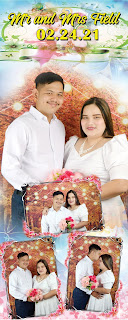 Tarpaulin Background Design For Wedding ~ Airey Sketch