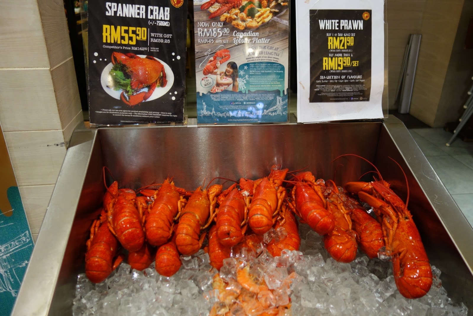 Kuala Lumpur Trip - Baby BEEF Back Ribs at Tony Roma's