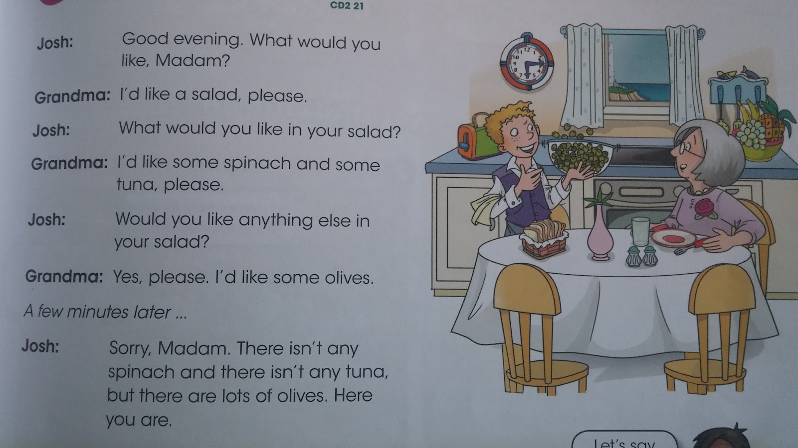 TIERNOS´ ENGLISH CORNER : UNIT 4 - Dialog (4th grade)