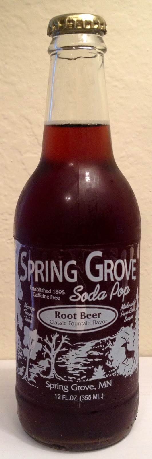 Cosmo's Root Beer Reviews: Spring Grove Root Beer