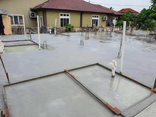 Pengalaman Membina Banglo Sendiri: Konkrit Beam dan Lantai