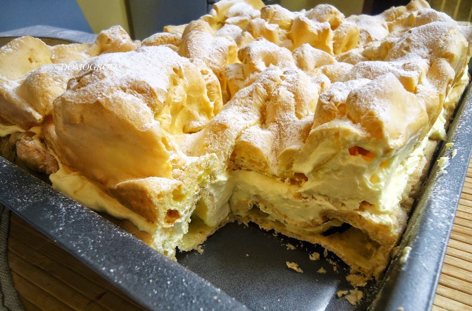 rondel: Karpatka na dużą blachę