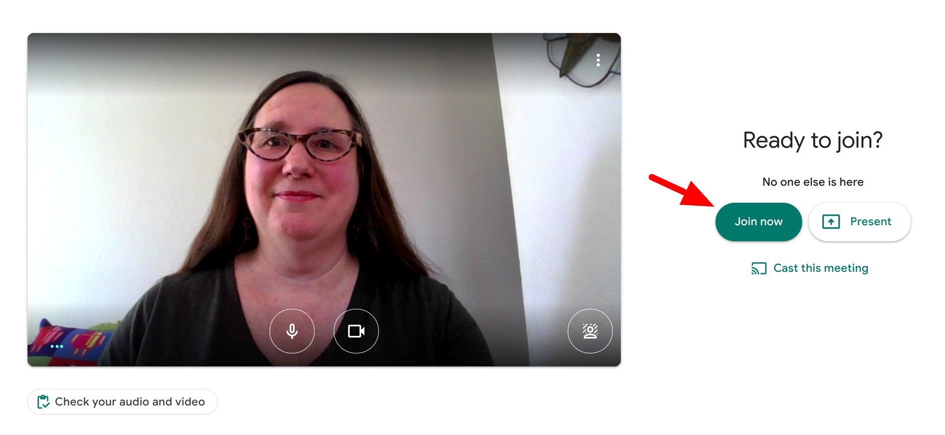 Check Your Mic and Camera Before Joining a Google Meet Video Call