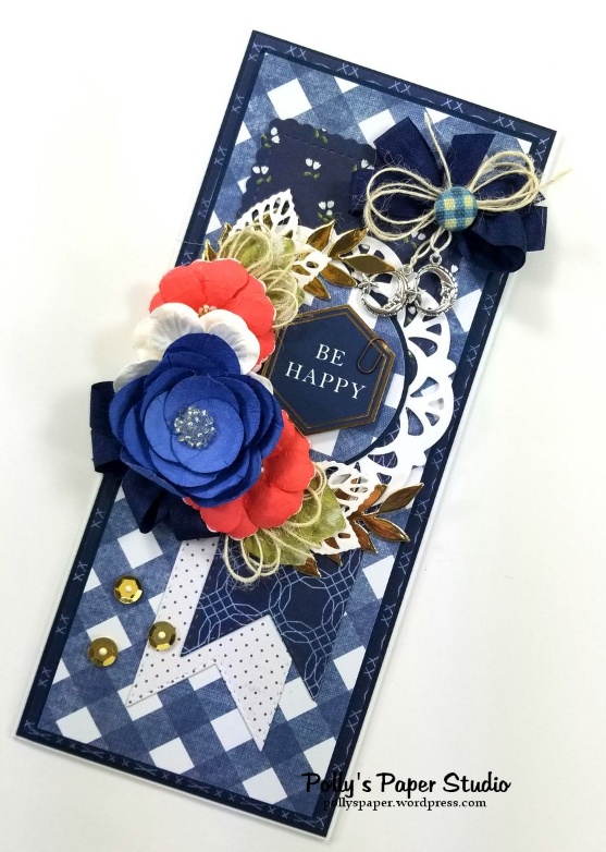 Really Reasonable Ribbon Blog: Be Happy Greeting Card