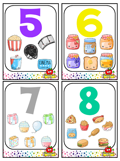 NÚMEROS DEL 1 AL 20