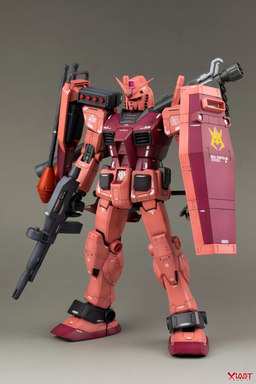 GUNDAM GUY: MG 1/100 RX-78/C.A. Char Aznable's Customized Gundam ...