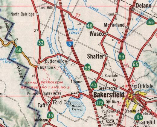 Interstate 5; the West Side Freeway