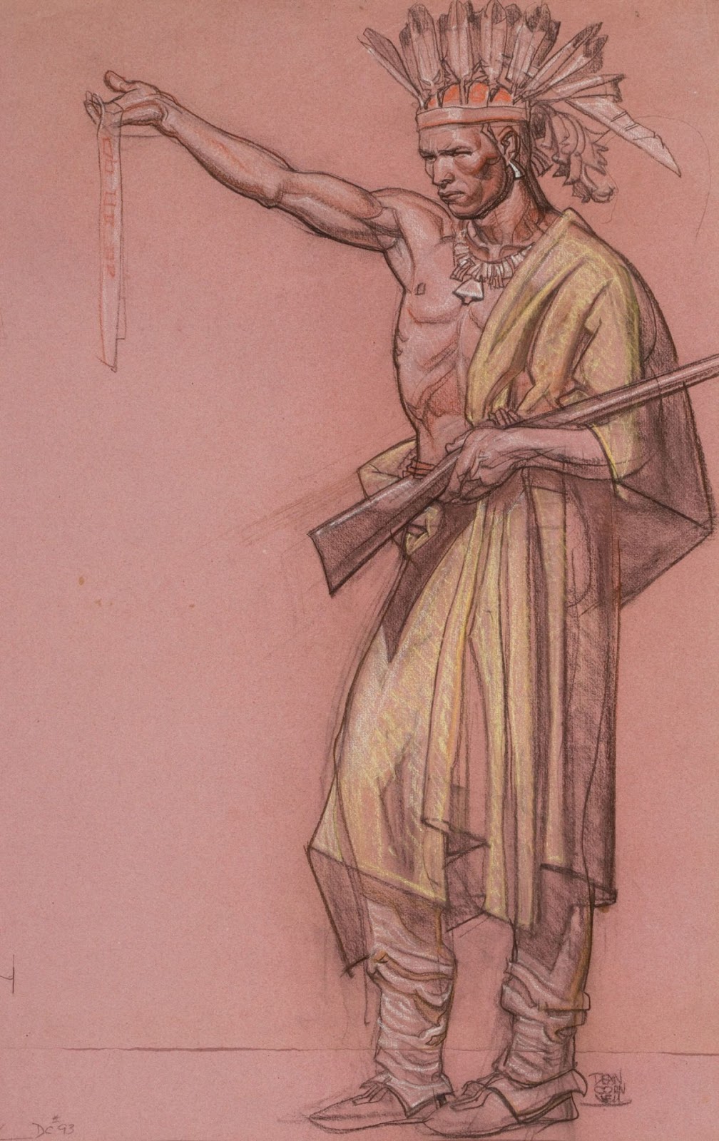 Figure Drawing Professor: Dean Cornwell- figurative studies