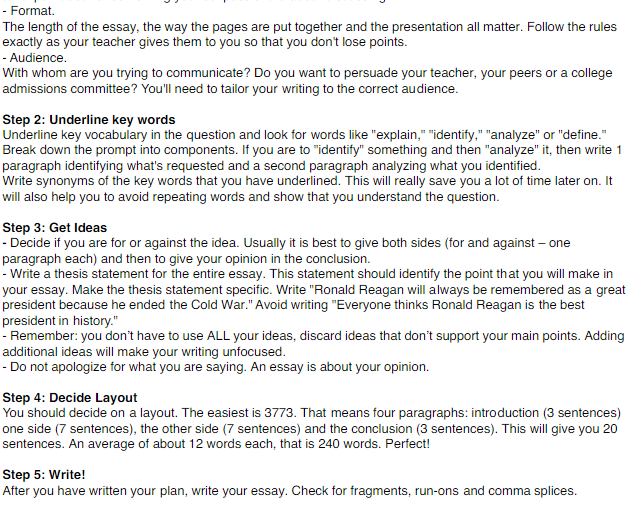 Mr Kelly's Cambridge Proficiency Blog: How to Write a CPE Essay