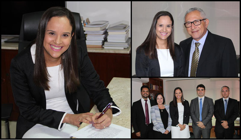 Filha de Dr.Ilmar Hortegal toma posse como juíza do trabalho substituta ...