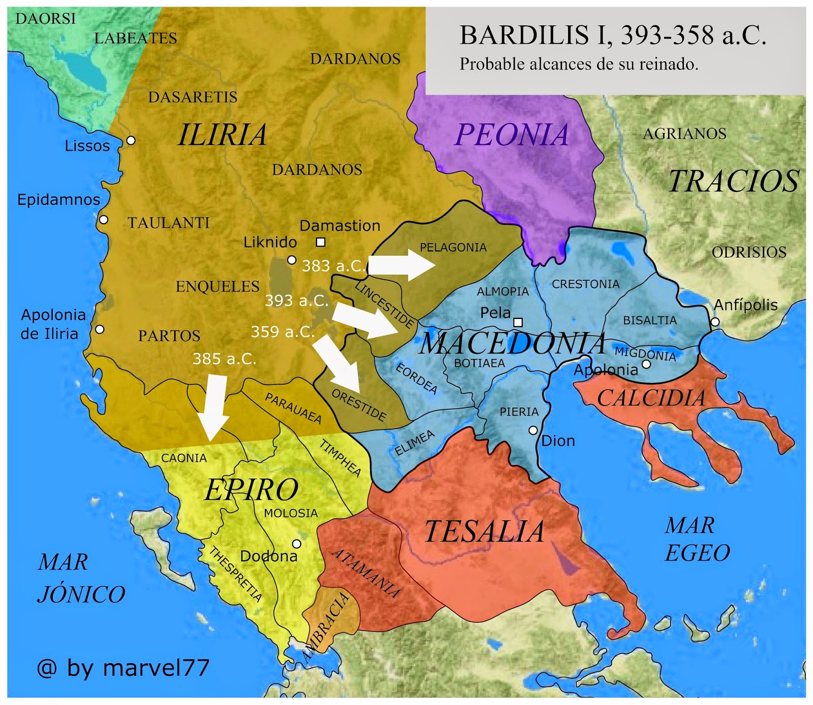 Anábasis Histórica: ILIRICAS, de los pueblos Ilirios y el mundo ...