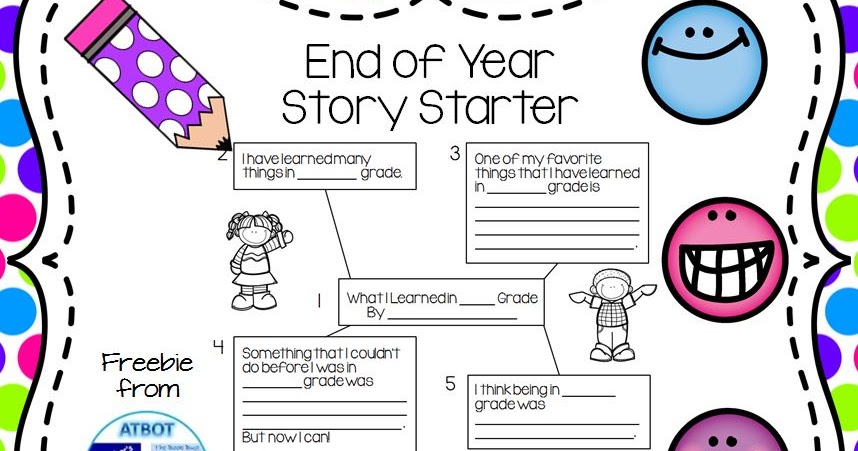Classroom Freebies Too: Free End of Year Story Starter