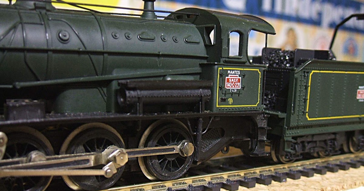 Le train d'olivier: Vapeur 140 C 231 SNCF Jouef