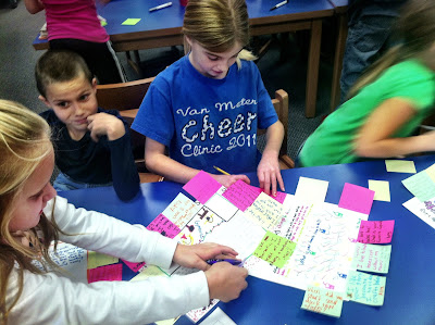 The Library Voice: Paper Blogging With The 4th Graders.....What FUN ...