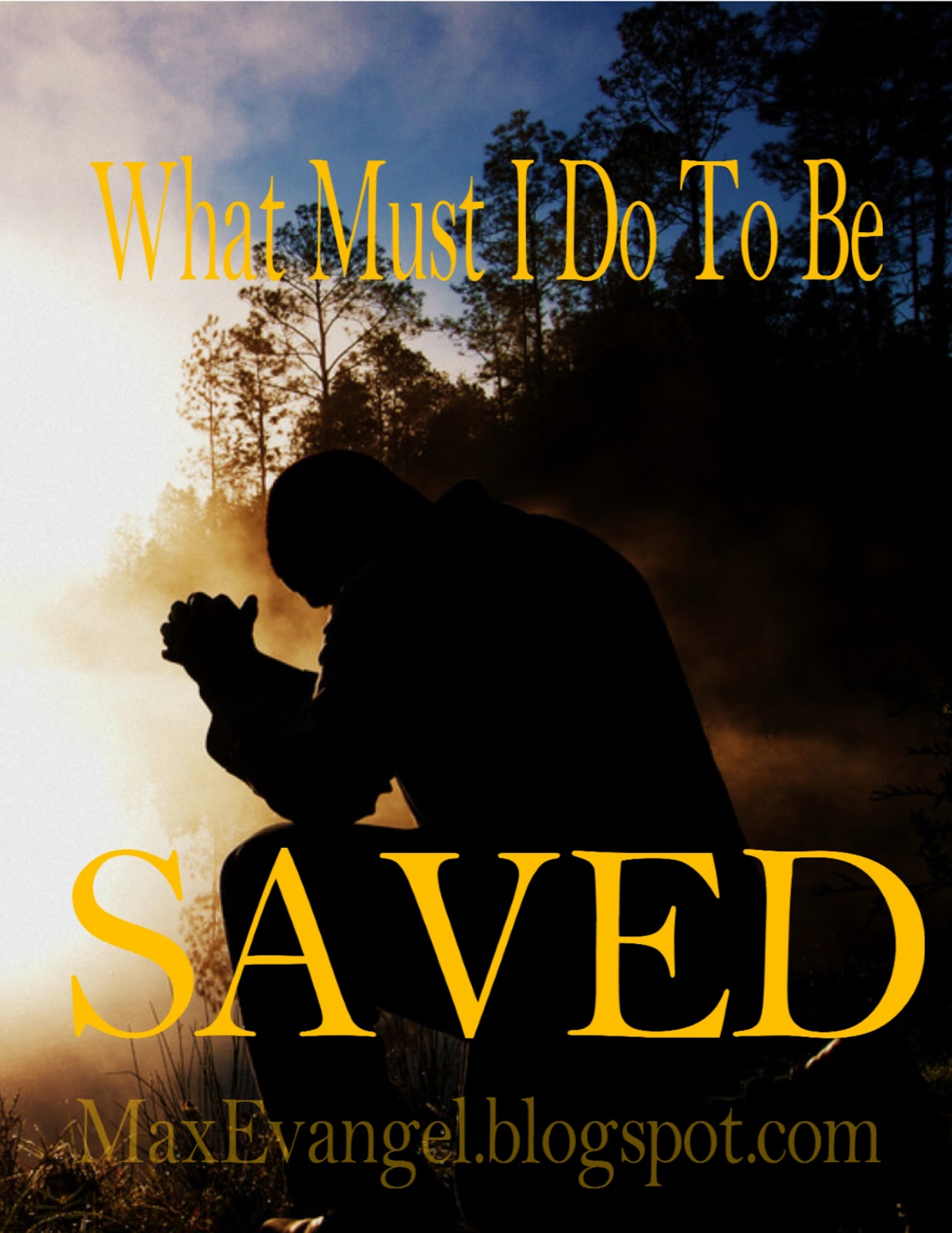 MaxEvangel: What Must I Do To Be Saved?