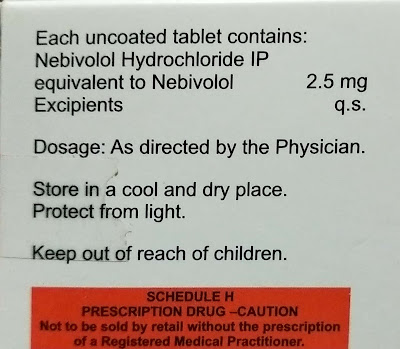 NEBIVOLOL- MEDICINES ABOUT,CHEMICAL FORMULA,USES,MECHANISM,RECOMMENDED DOSAGE OF,ADVISE ...