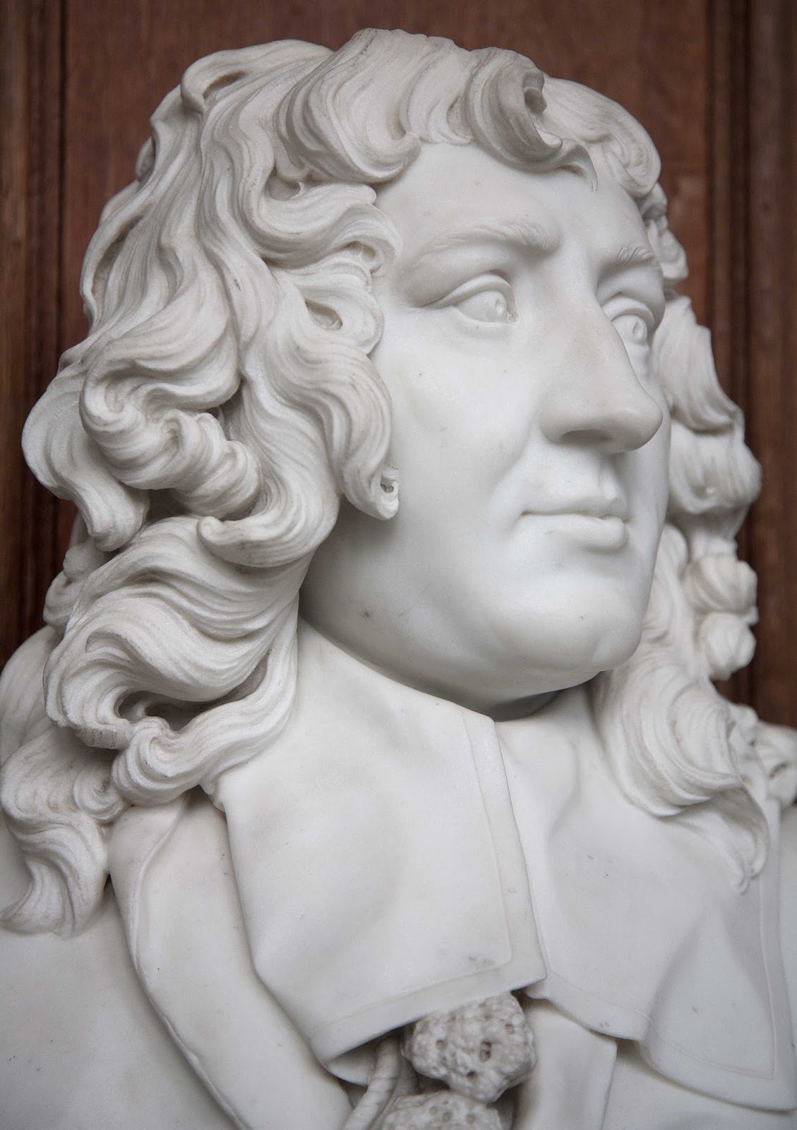 Bath, Art and Architecture: Bust of Isaac Barrow in the Wren Library ...