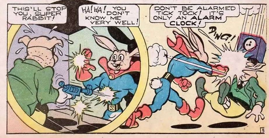 Comics, old time radio and other cool stuff: Super Rabbit!